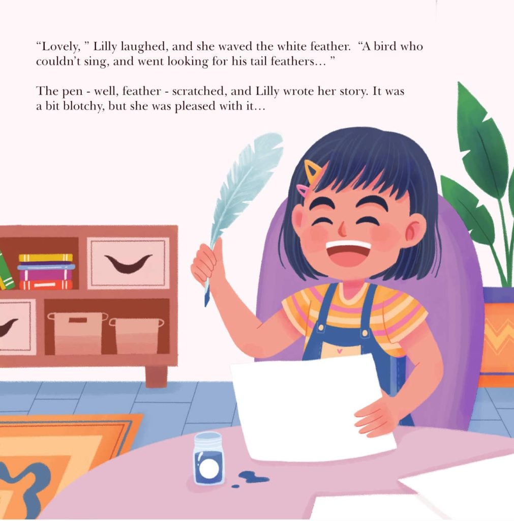 Lilly Found a Feather | Bedtime Stories